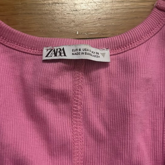 Zara | Tops | Zara Light Pink Tank | Poshmark
